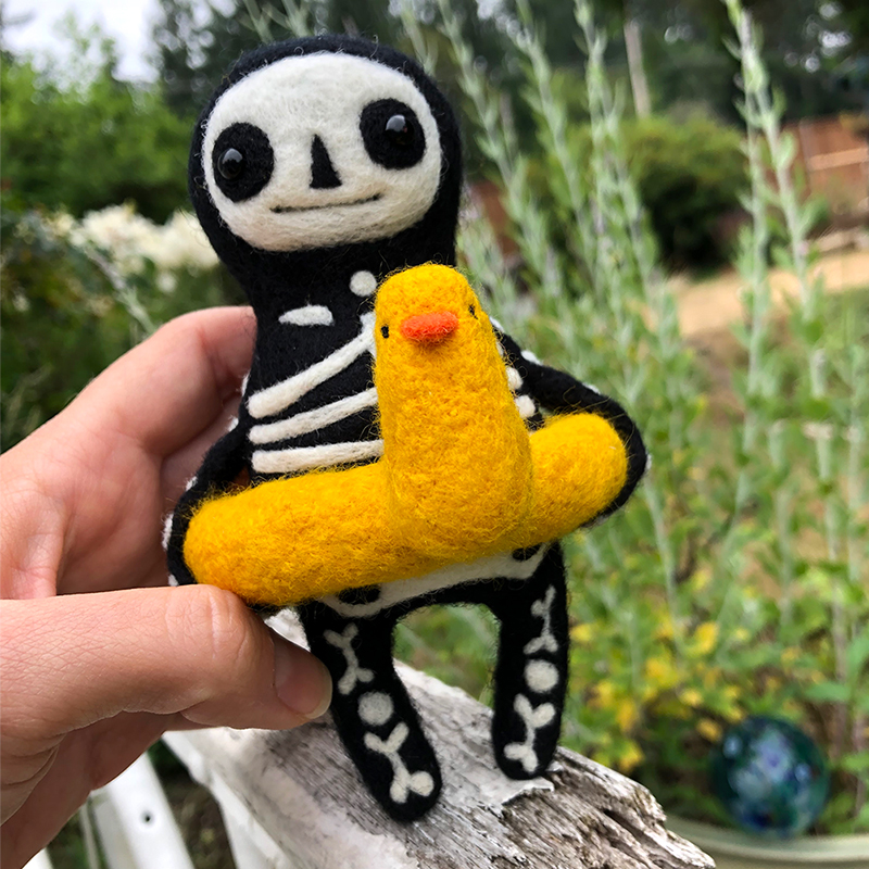 Duck Skeleton - The Spectral Studio